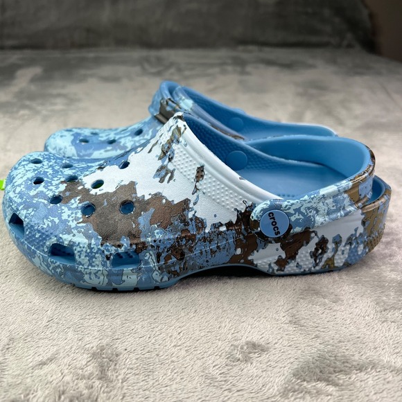 CROCS | Shoes | Crocs Classic Camo Clogs Mens 4 Womens 6 Veil Poseidon ...